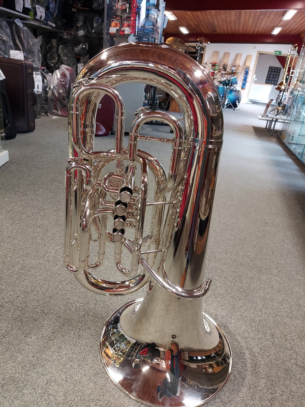 Basse Mib Besson Sovereign BE983-2-0, Front Action, Argentée ...