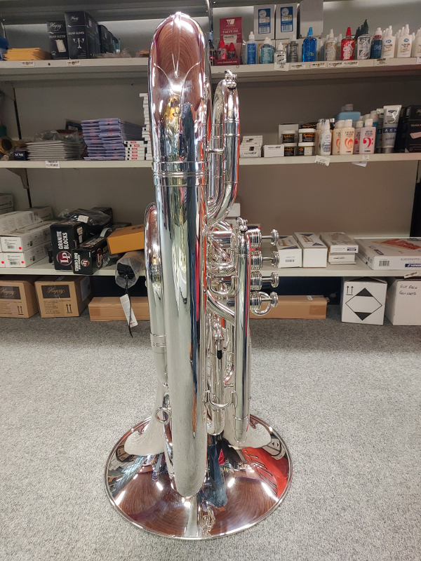 Basse Mib Besson Sovereign BE983-2-0, Front Action, Argentée ...